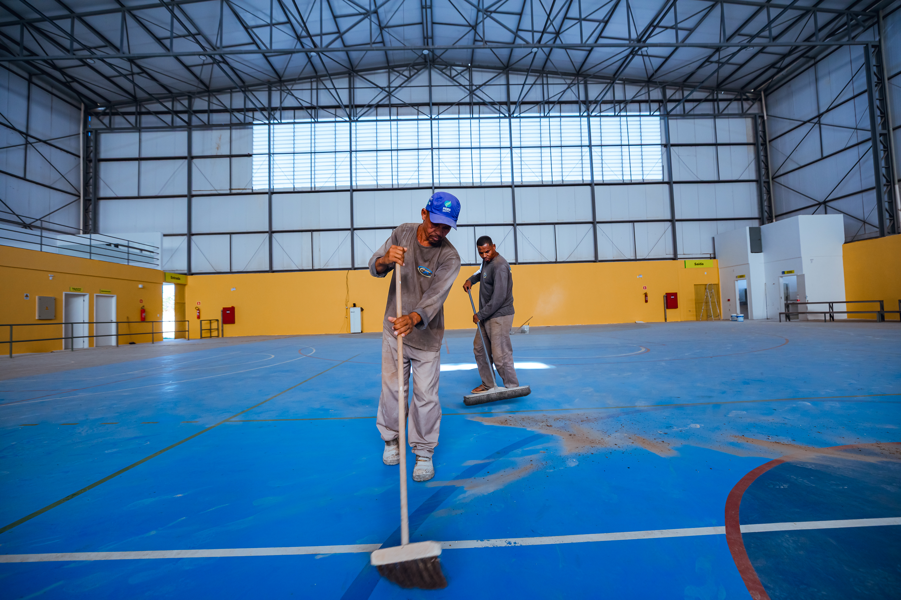 Avanço das obras do CIE chega a 82% em Areia Branca